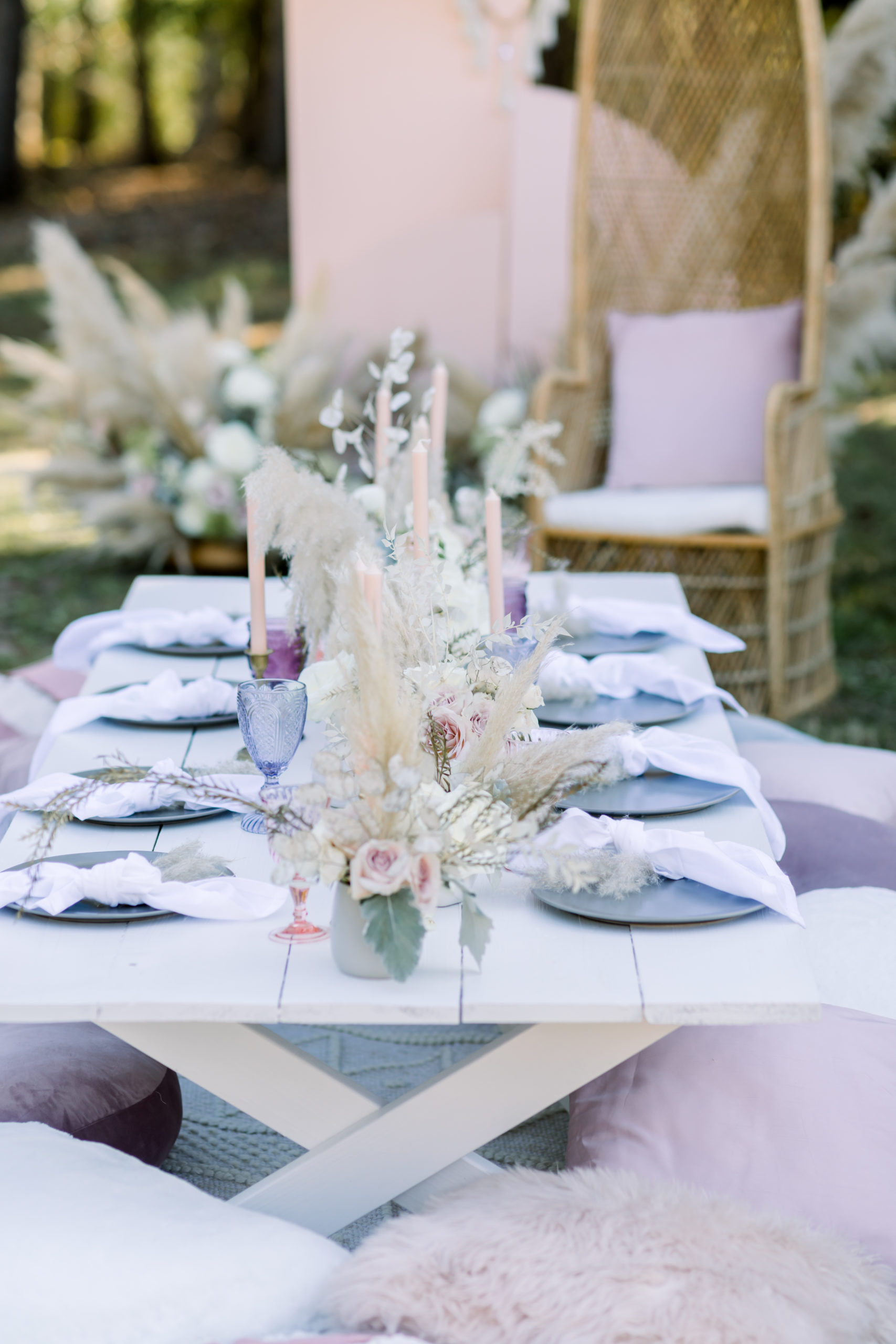 Sweet Lavender Boho - Ten Point Floral Design
