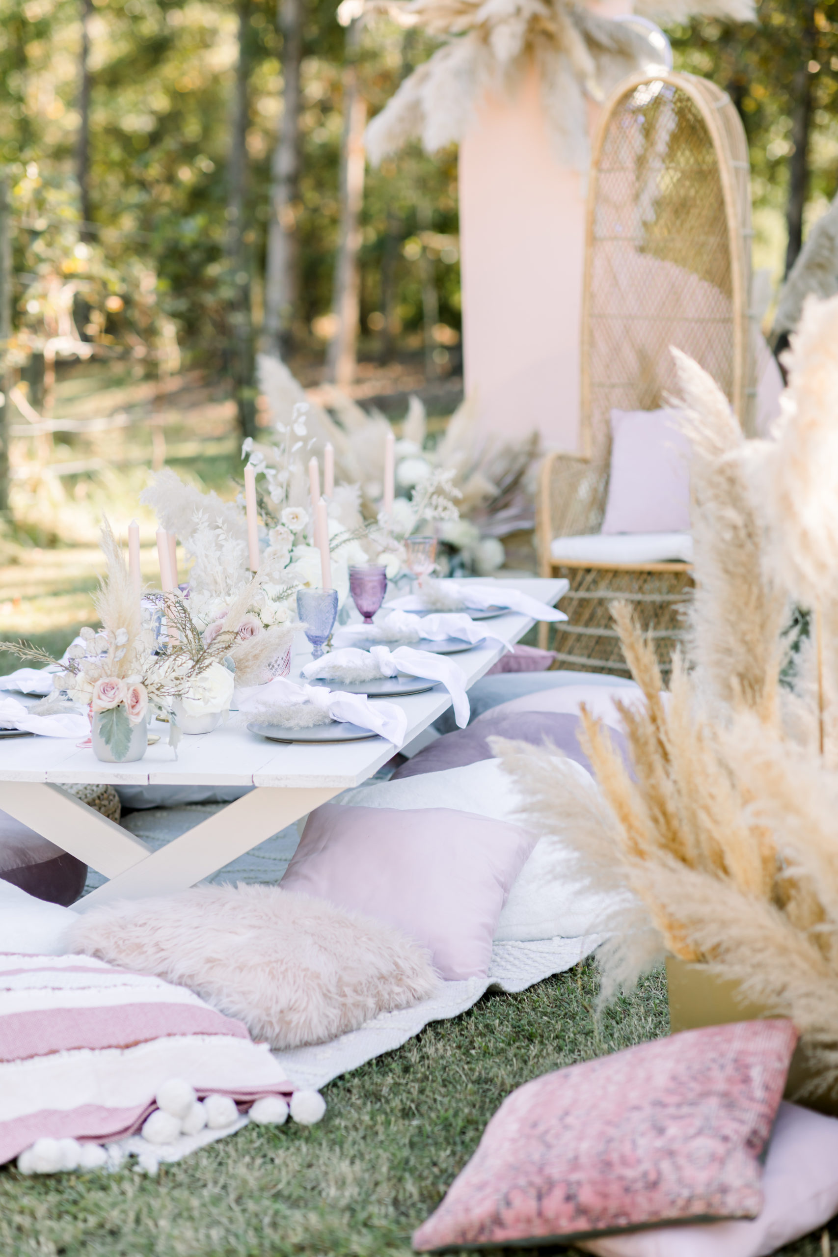 Sweet Lavender Boho - Ten Point Floral Design