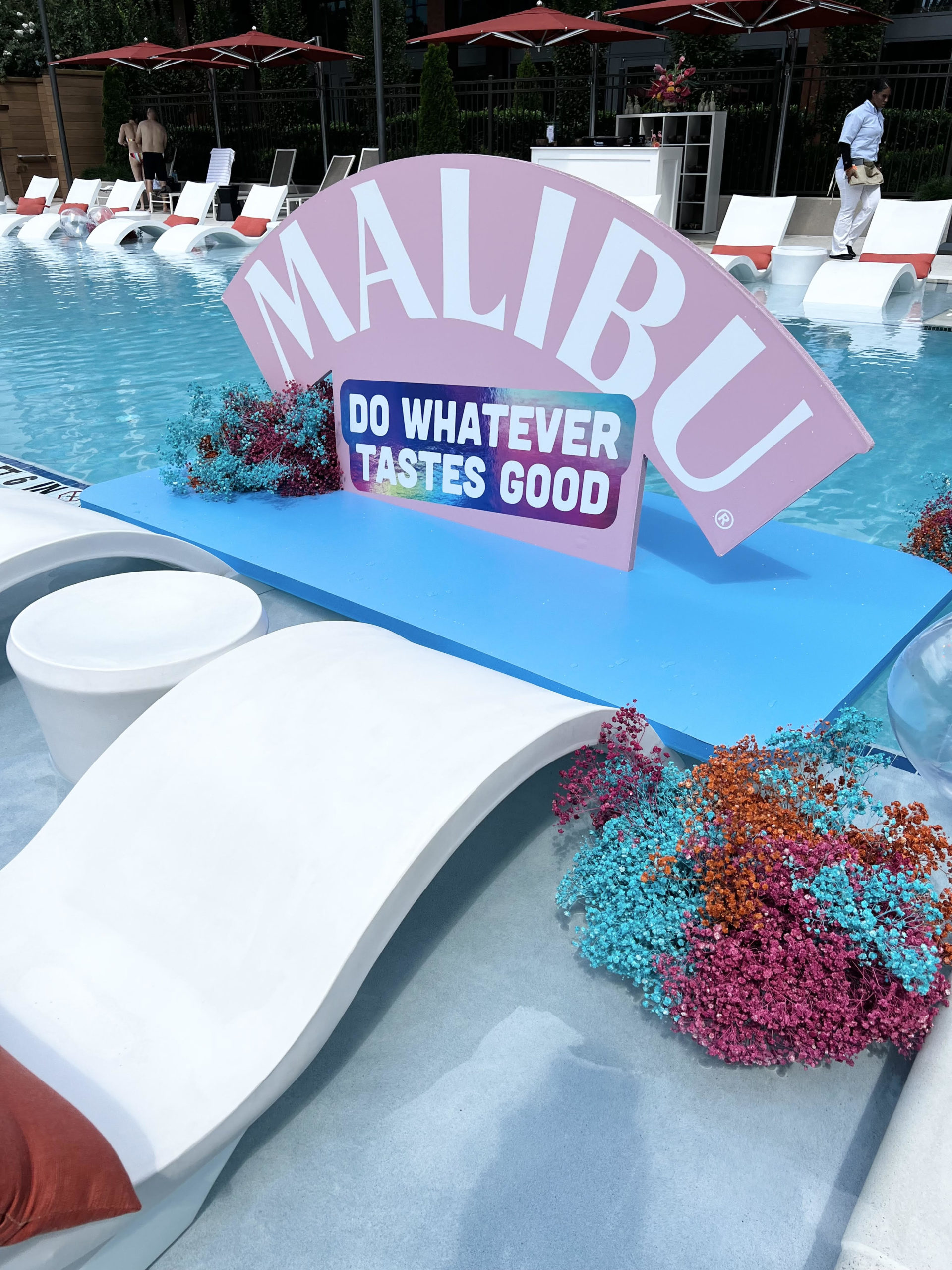 Malibu Rum Event - Ten Point Floral Design